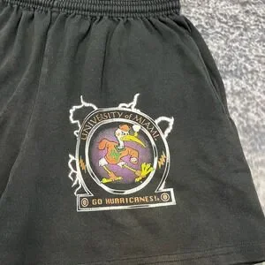 Jerzees | Shorts | Vintage 9s University Of Miami Hurricanes Shorts ...